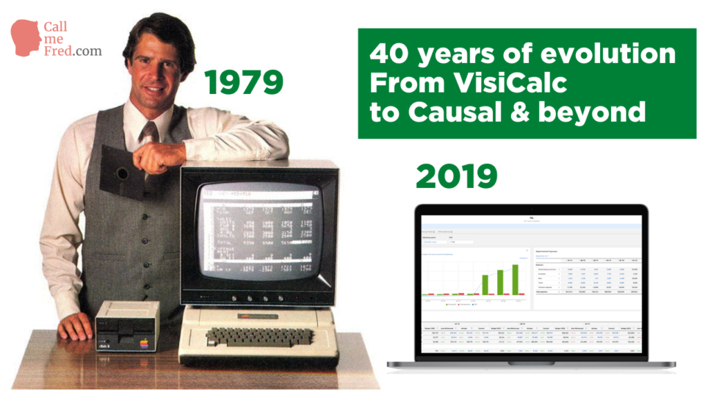 The History Of Spreadsheets, from VisiCalc to Causal & beyond - Call Me ...